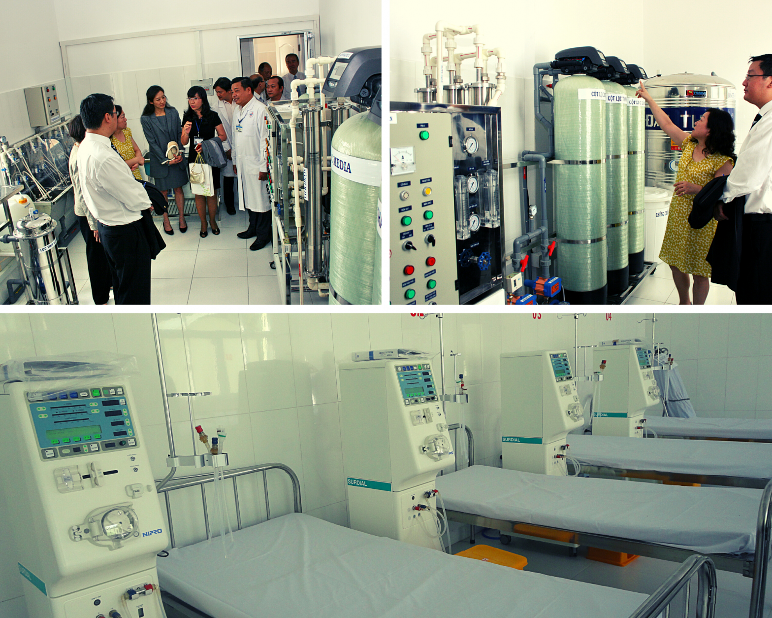 Inauguration Ceremony of new kidney dialysis unit at Nha Be District ...